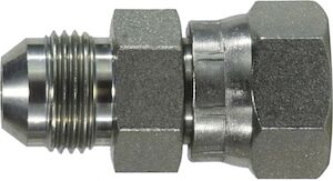 6MJ-6FFORX 3/8" Male JIC to 3/8" Female Flat Face O-Ring Swivel ...